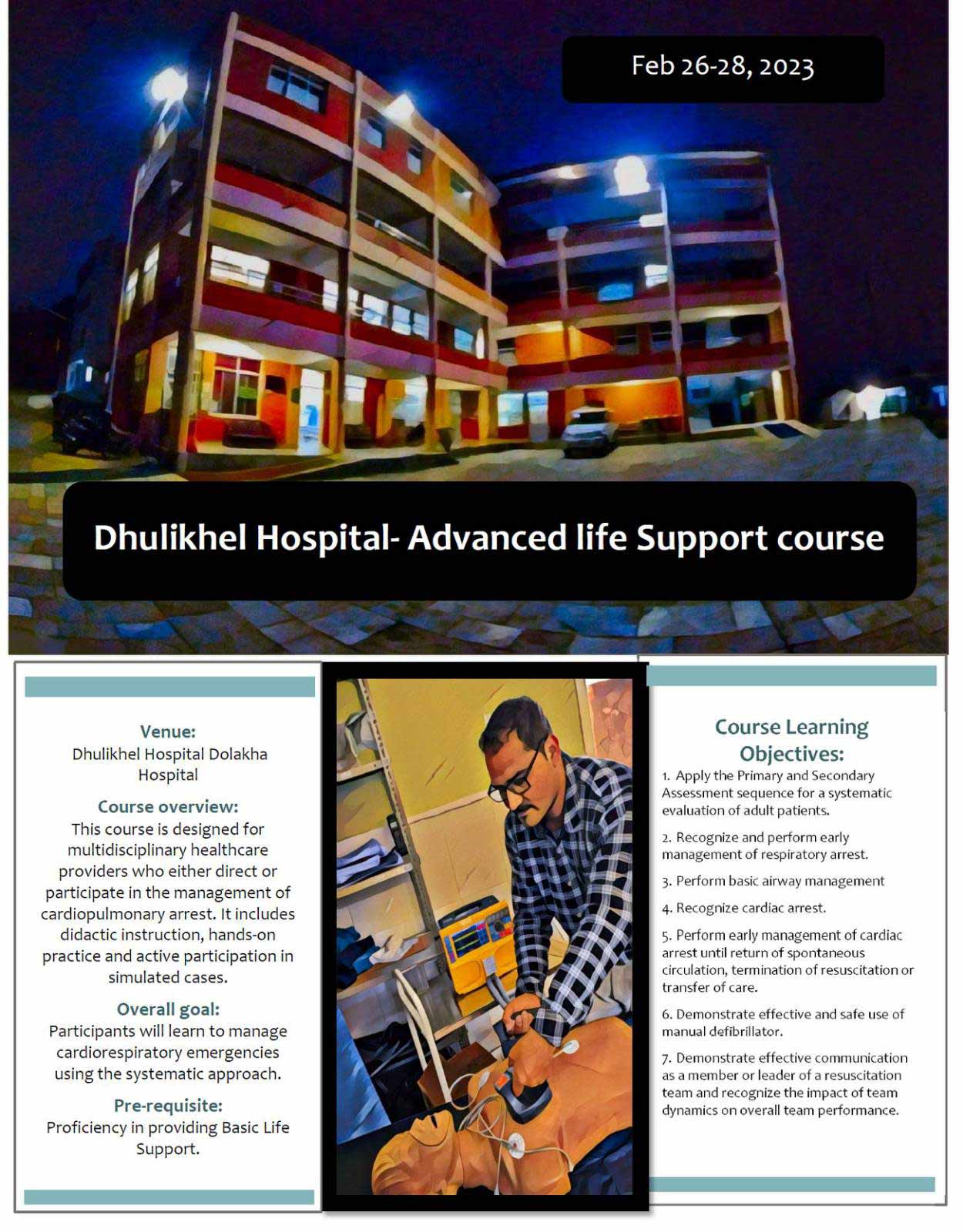 Advance Life Support Course - Dhulikhel Hospital